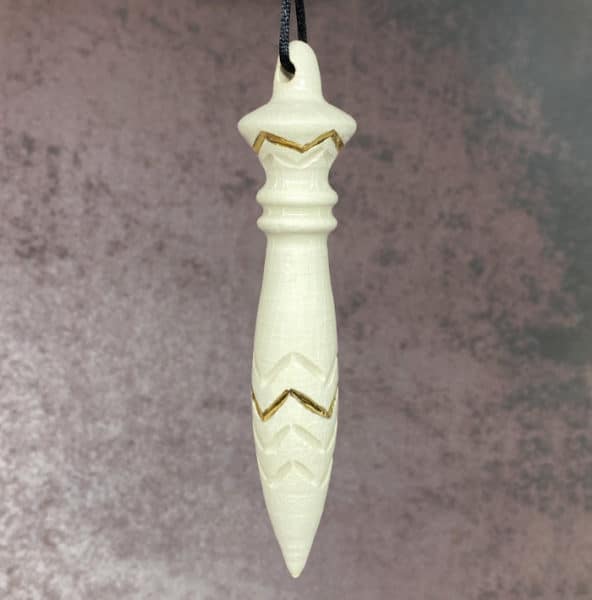 Le pendule de Thot artisanal, roi des pendules divinatoires